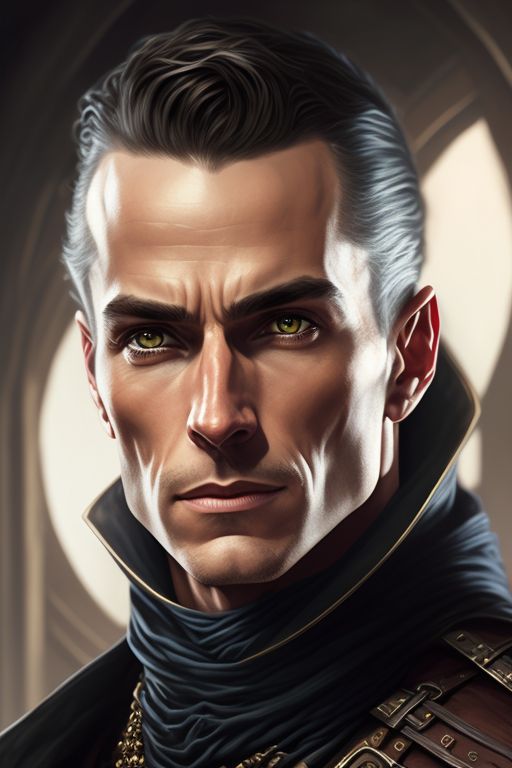 Vrede: male human rogue