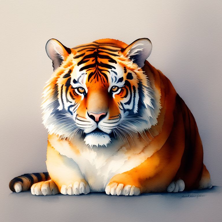 Obese Tiger