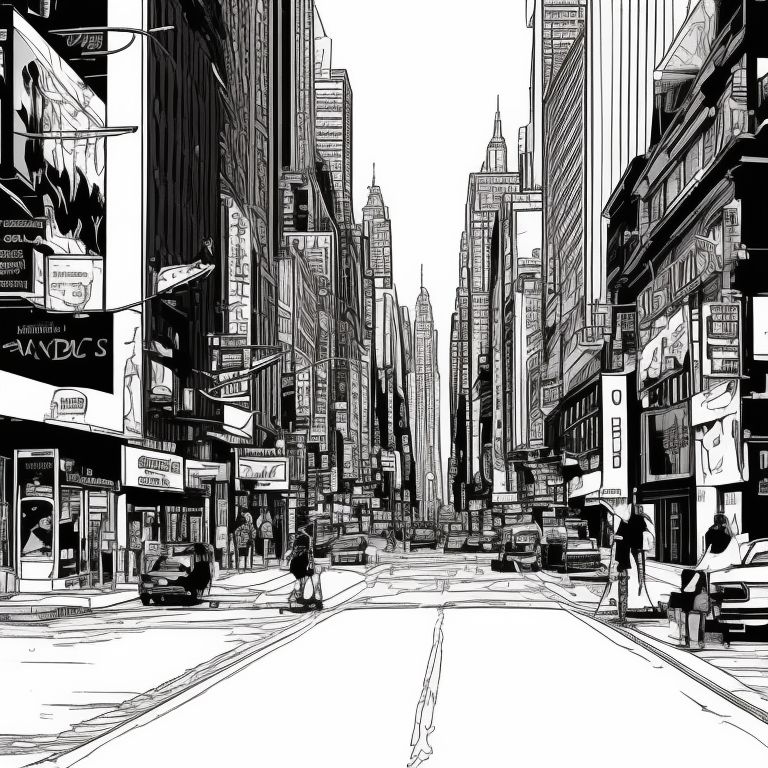 Comic City Street