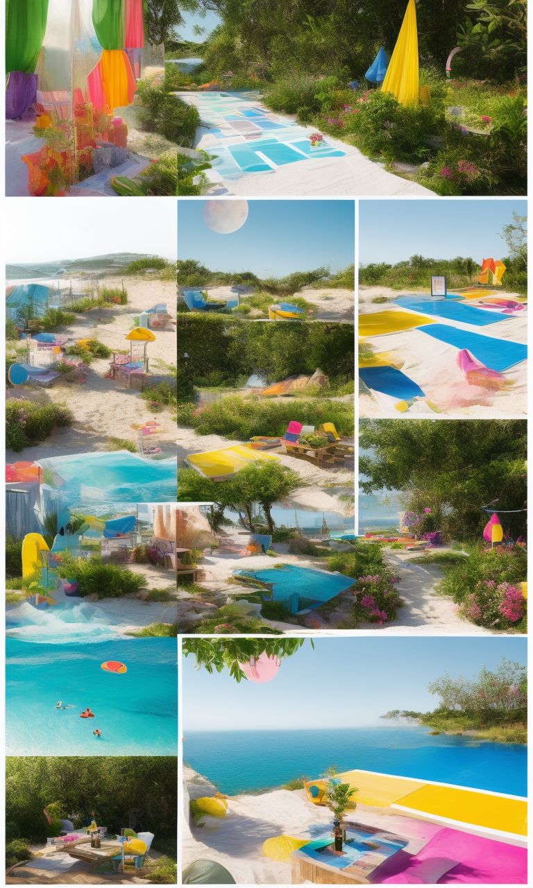 dougsaunders: Create an outdoors mixed media collage that captures the ...