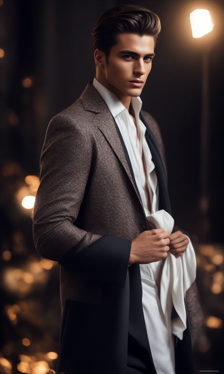 Fedoraxsa: Oh what a vision to behold a dashing and charming male model ...