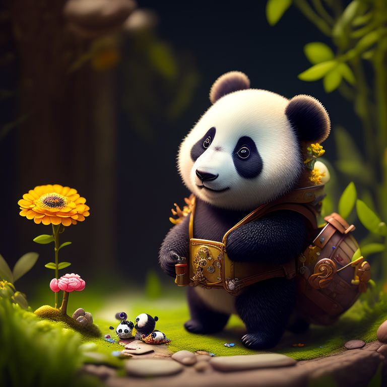 Baby Kung Fu Panda Wallpaper