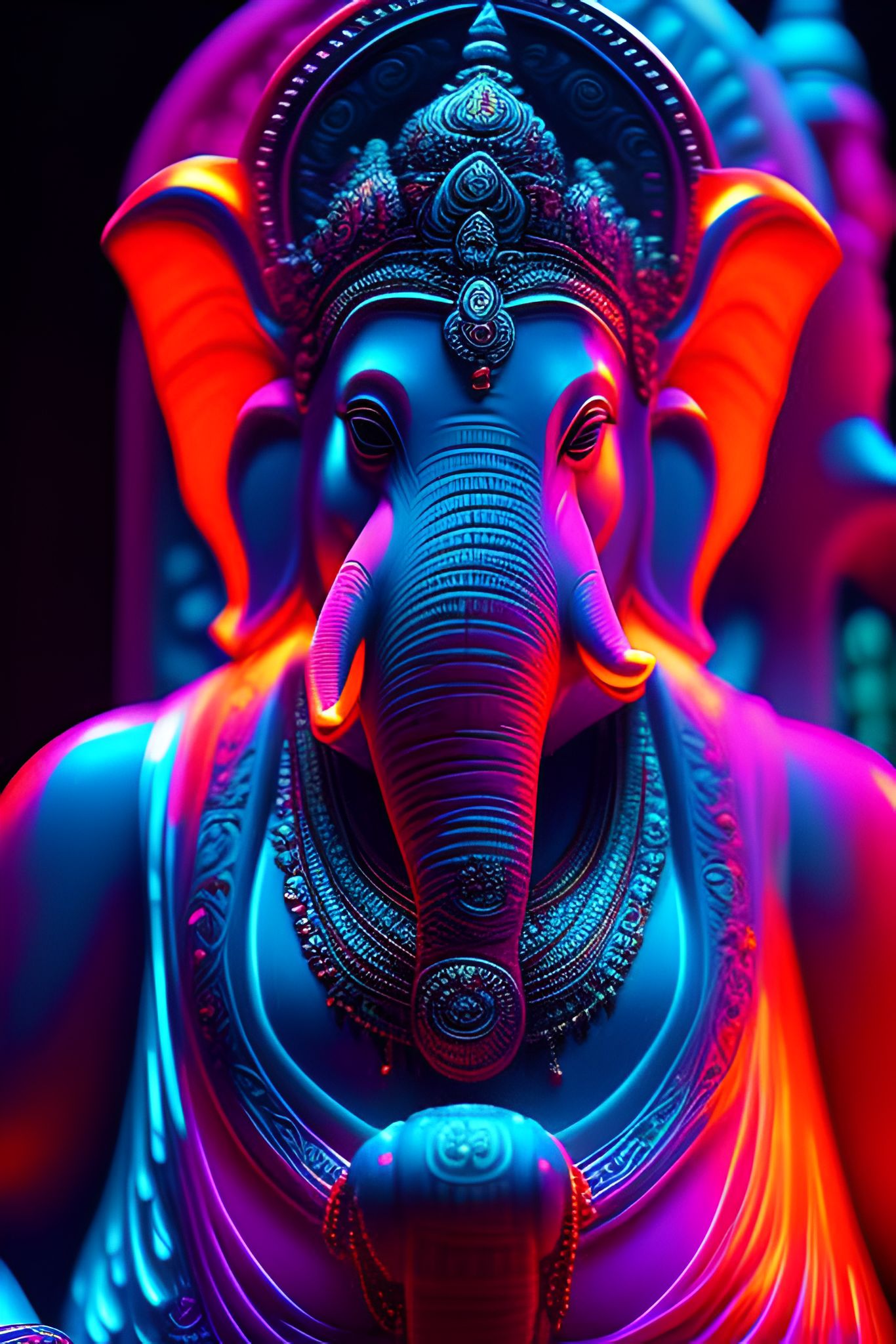 Buddha Elephant Wallpaper