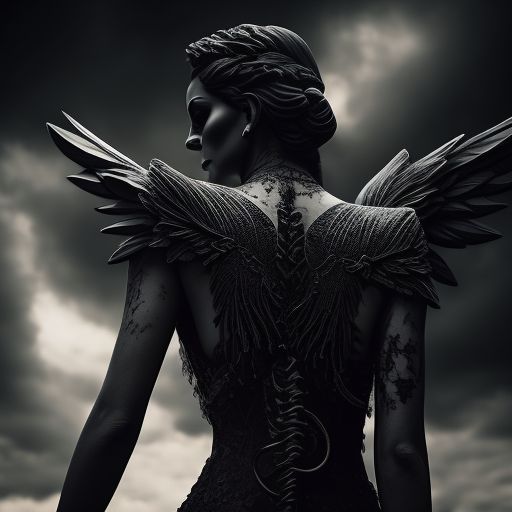 Fallen Angel Wings Scars