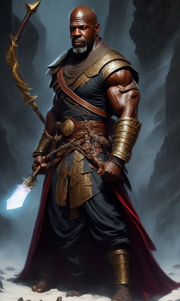 Terry Crews Painting