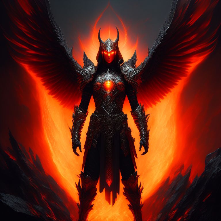 Demon Armor Concept Art
