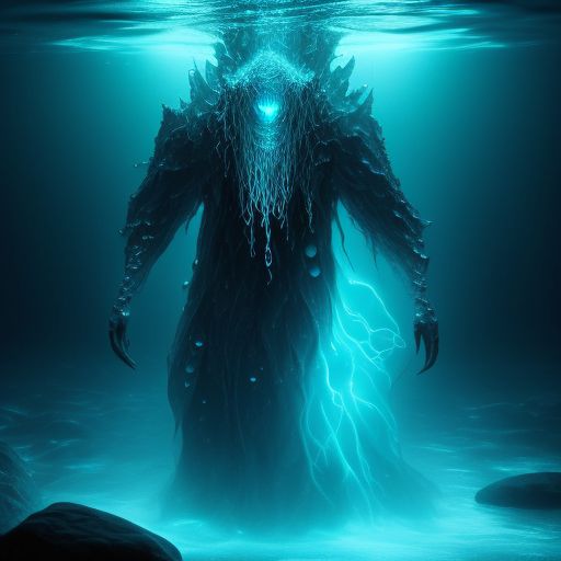 Humanoid Sea Monster