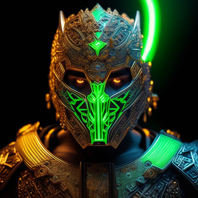 Rey Mysterio Green Mask