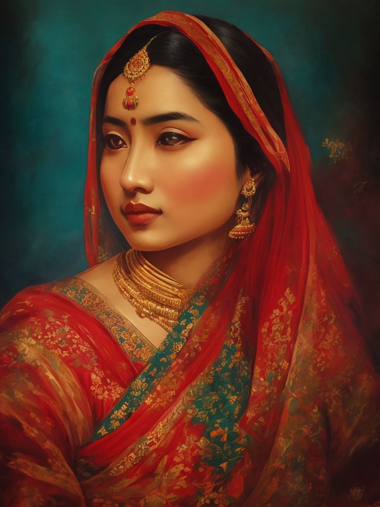 Traditional Indian Paintings Of Women