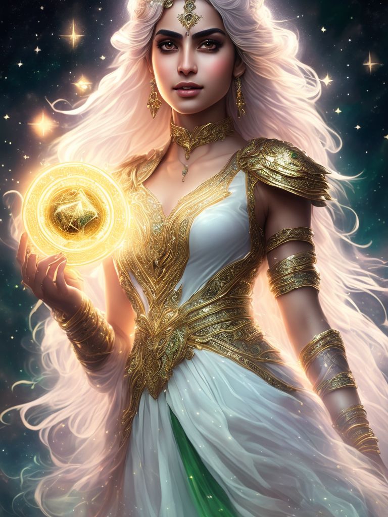 Casting a spell, photography taken by canon eos r5, stunning fullbody d ...