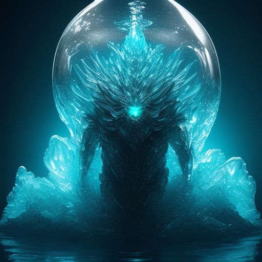 ample-ape77: full body dnd water elemental. a creature that embodies ...