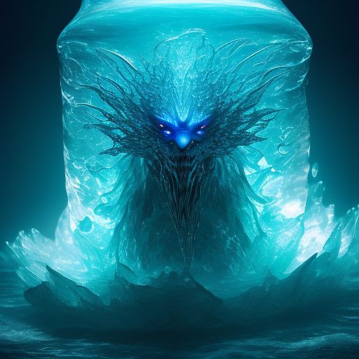 ample-ape77: full body dnd water elemental. a creature that embodies ...