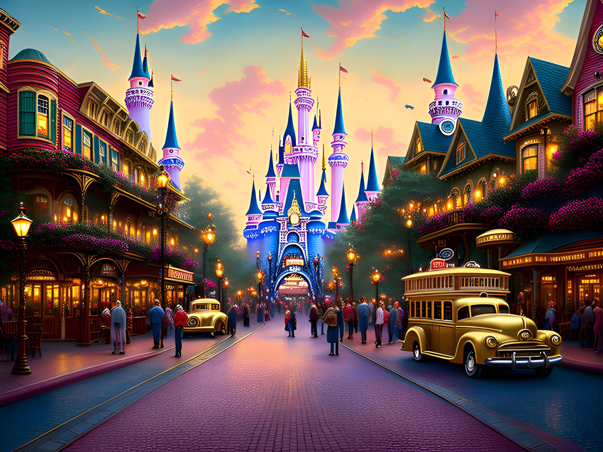 Main Street Disney World Wallpaper