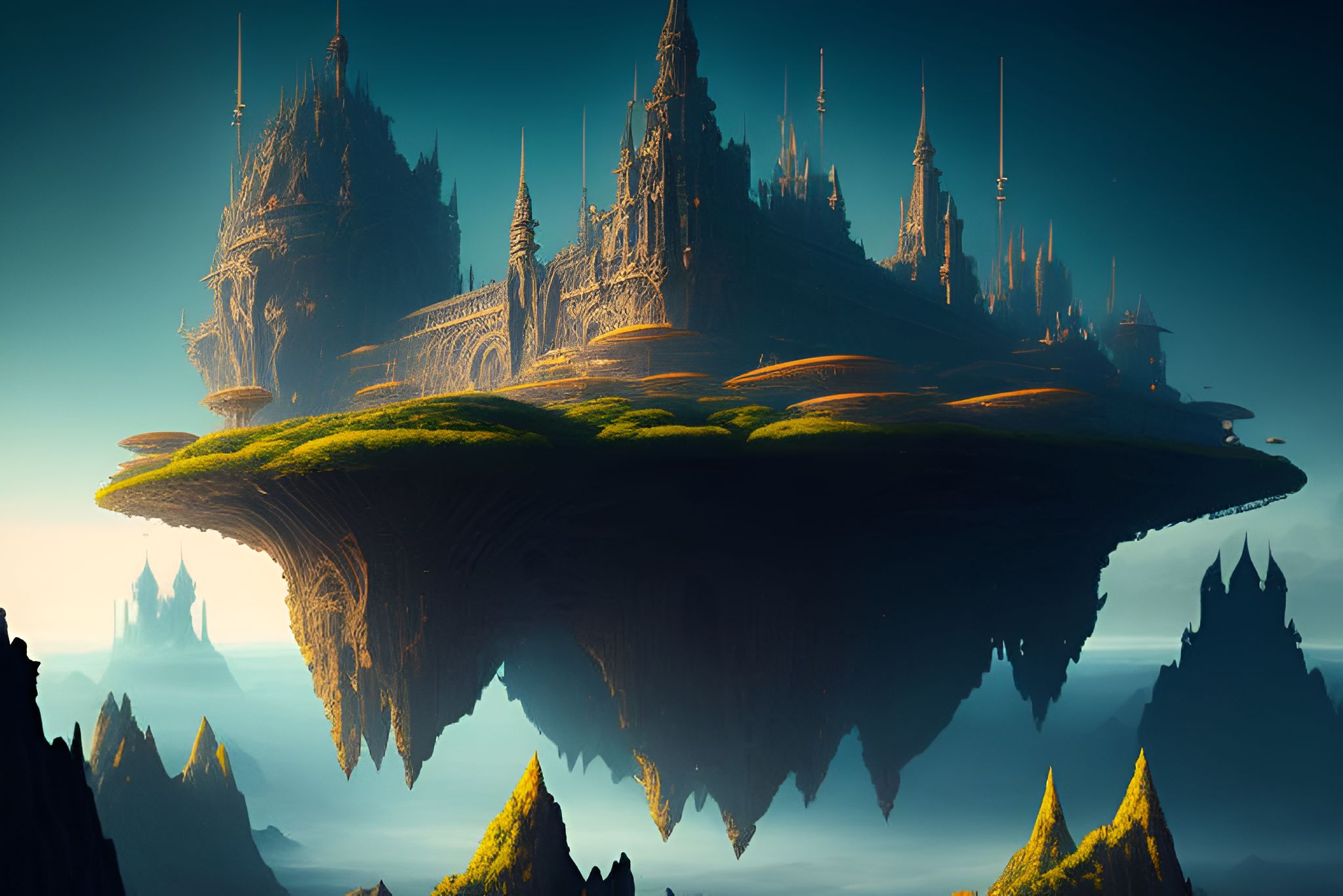 Floating Islands Fantasy