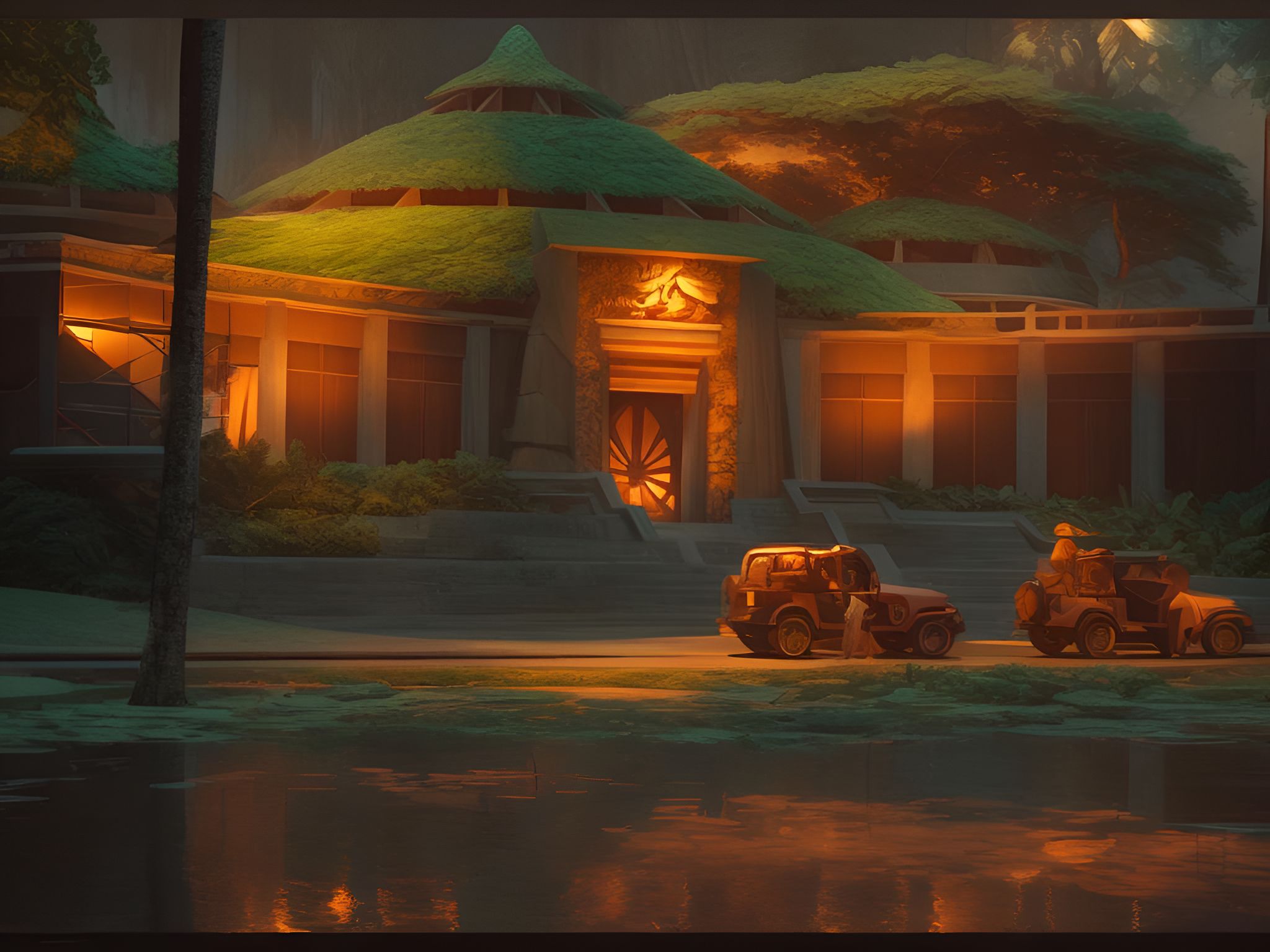 Jurassic World Original Visitor Center