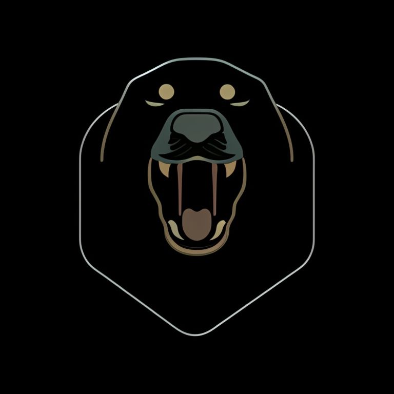 plastic-bat99: dark and angry Black Labrador baring its teeth, sinister