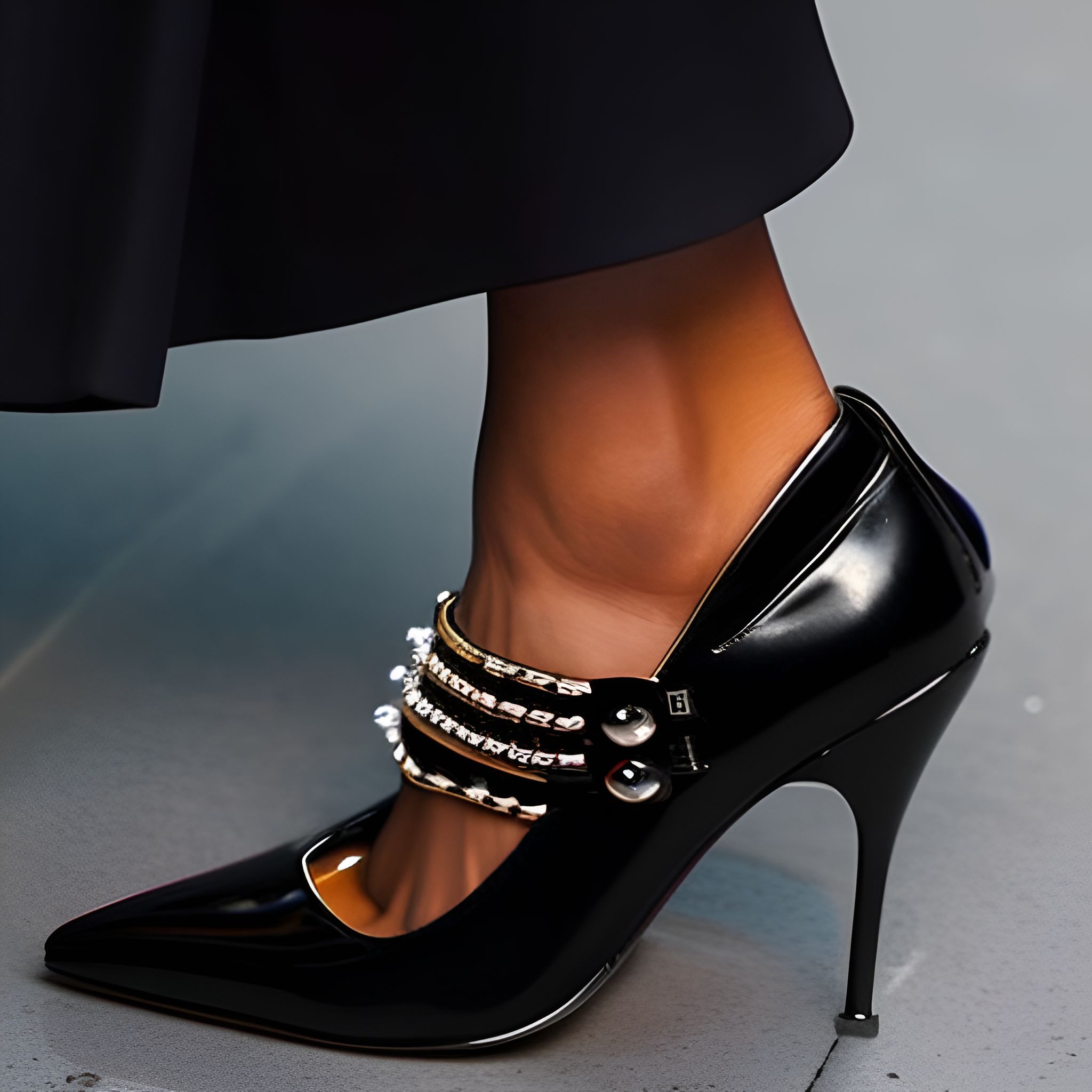 caring-wren427: a black female model is wearing a pair of tom ford ...