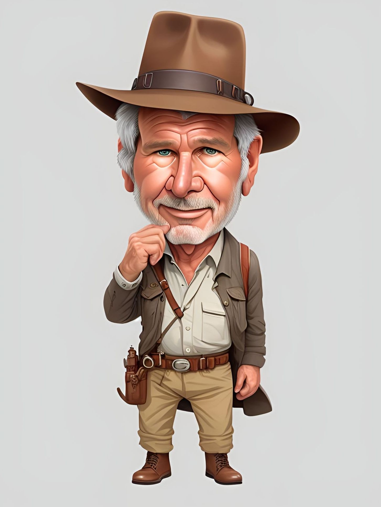 addison: Harrison Ford as Indiana Jones