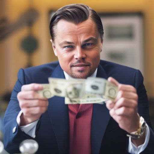 Wolf Of Wall Street Leonardo Dicaprio Money