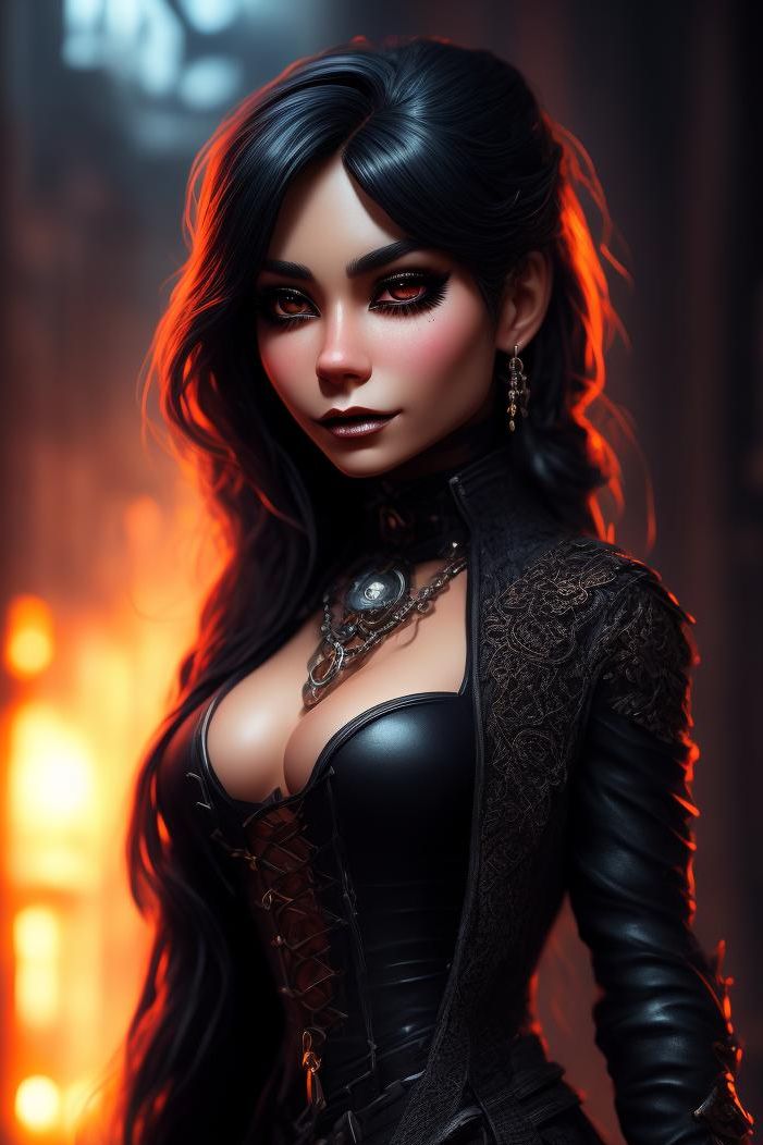 failing-mole390: Vanessa Hudgens, Gothic Loli