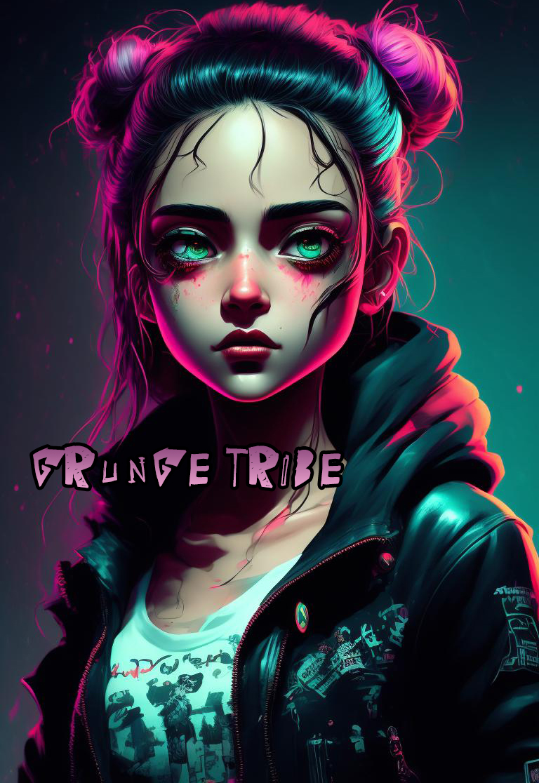 Grunge Tribe | PromptHunt Template
