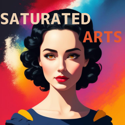 Saturated Art | PromptHunt Template
