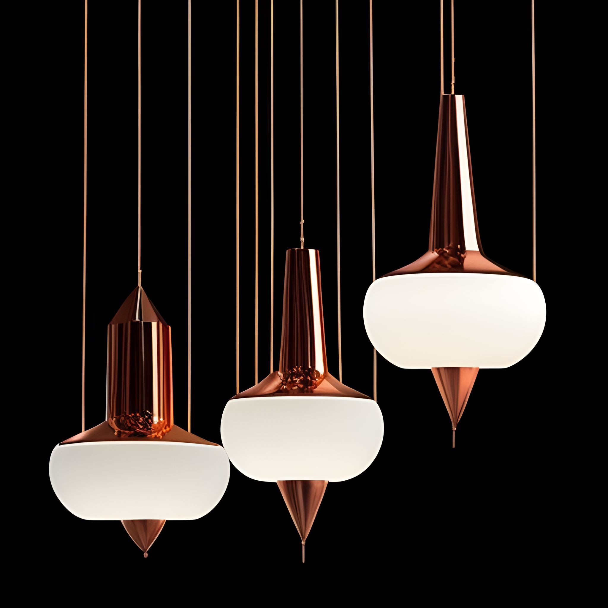 dark-manatee423: exquisite light fixtures are transparent sculpture ...