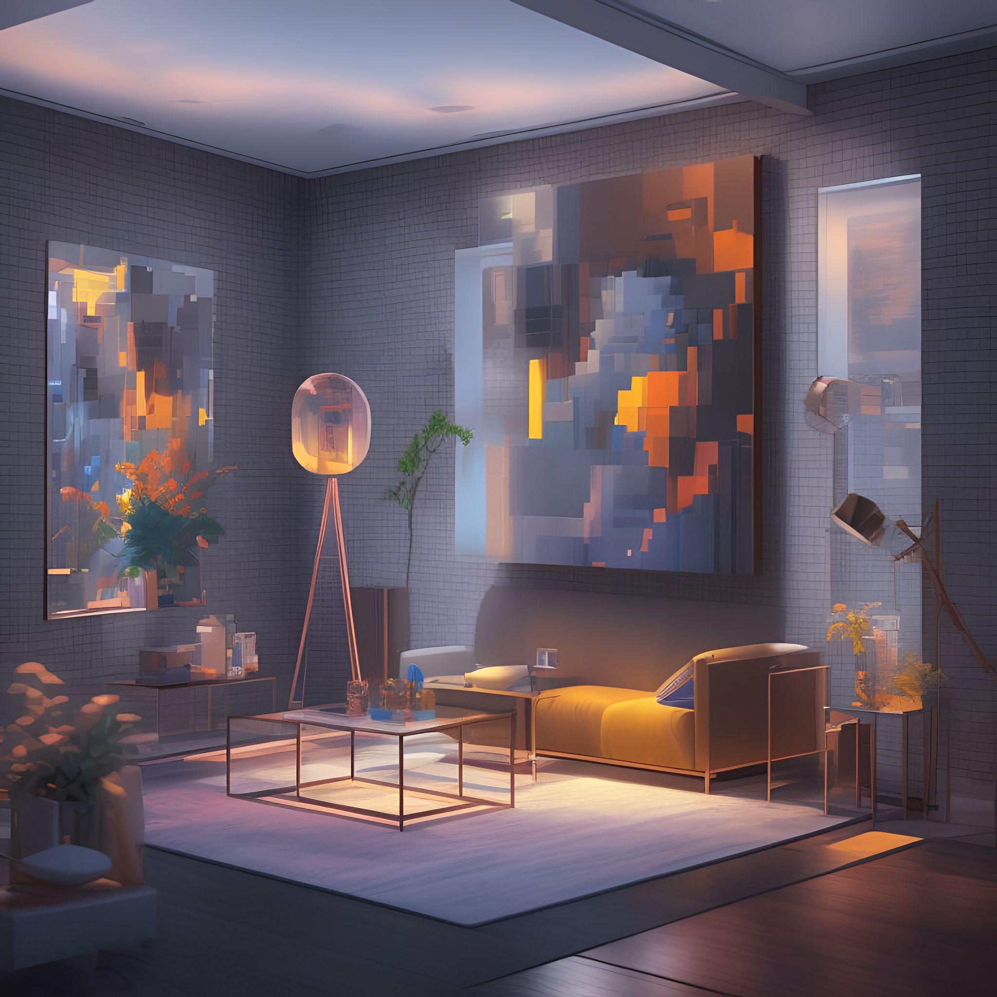 dark-manatee423: abstract transparent resin sculpture with polished ...