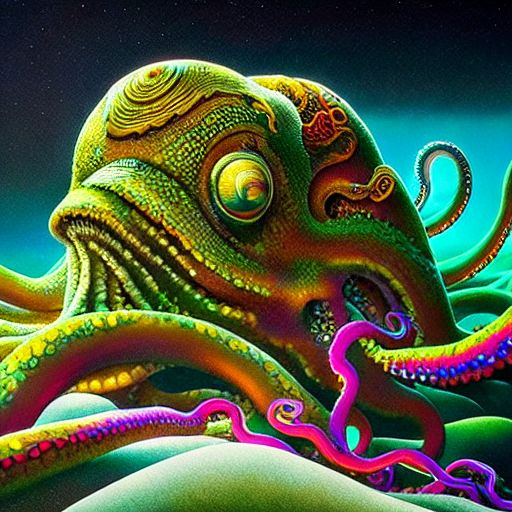 wobbly-loris505: human octopus Rasta alien