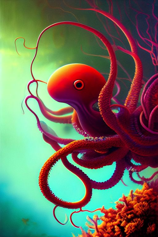 wobbly-loris505: human octopus alien