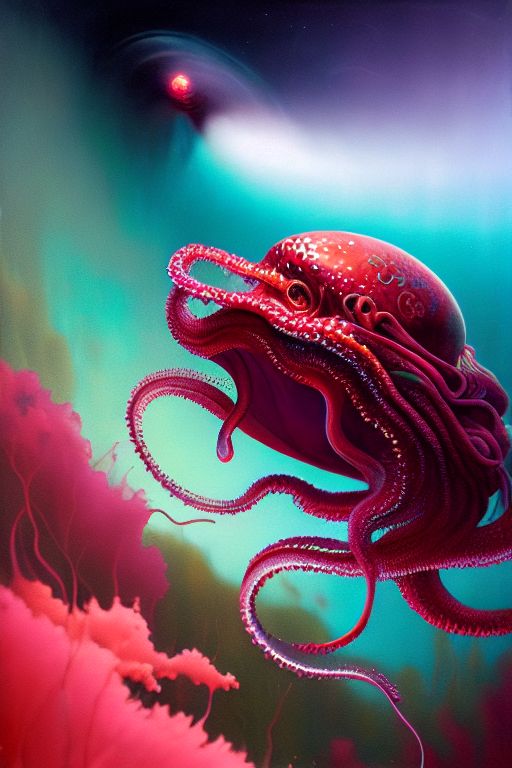 wobbly-loris505: human octopus alien