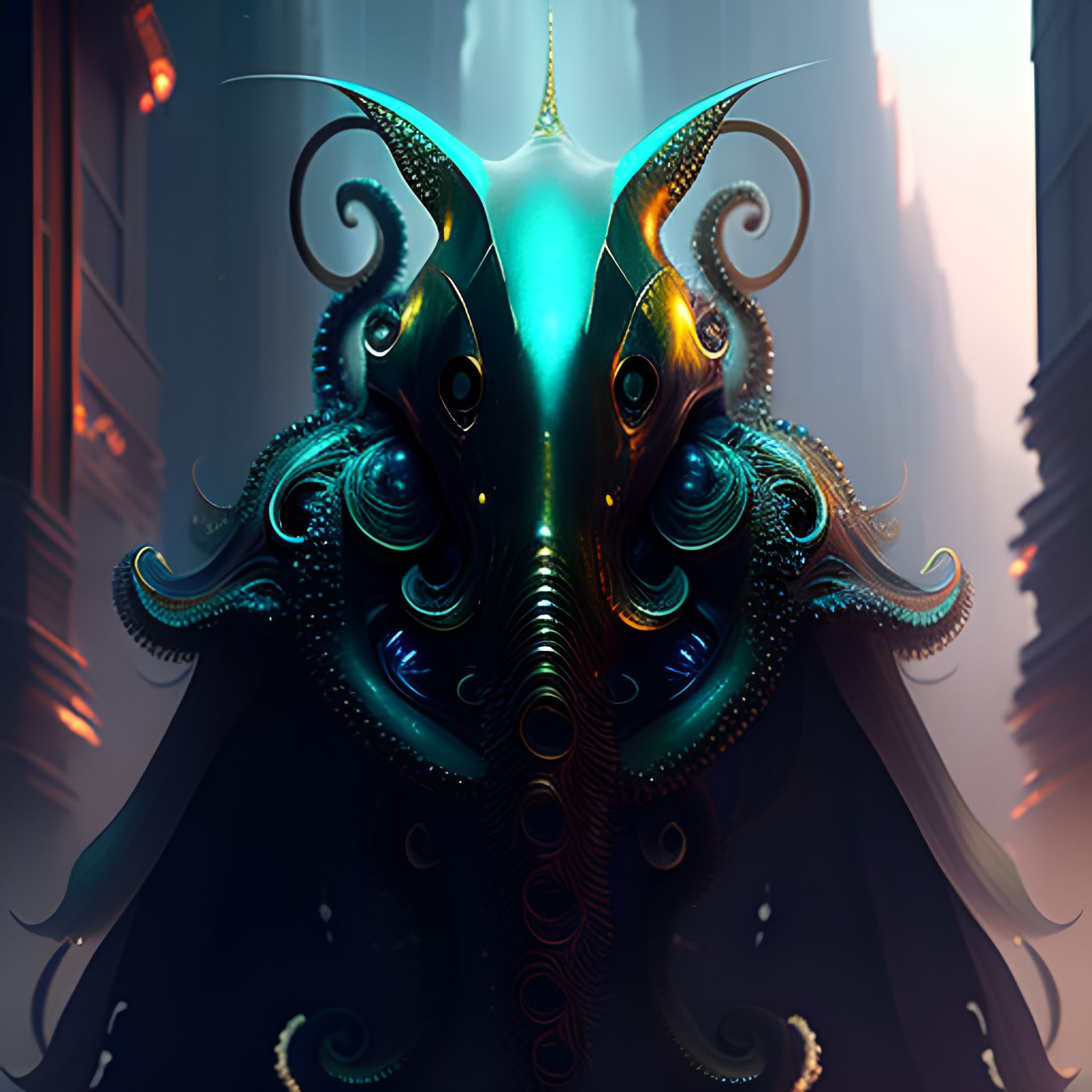 wobbly-loris505: Human fish alien octopus squid