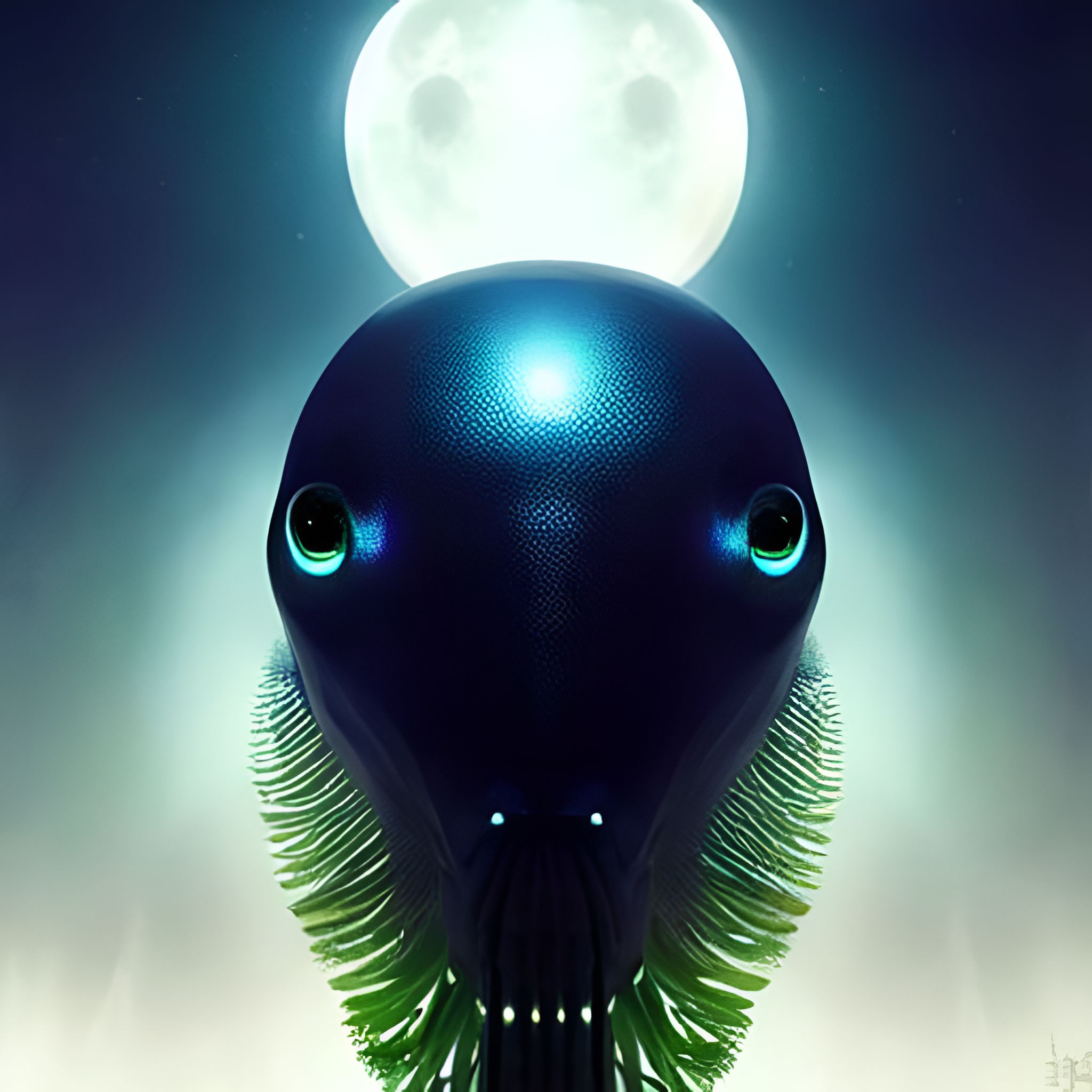 wobbly-loris505: Human fish alien octopus squid person face robot guy ...