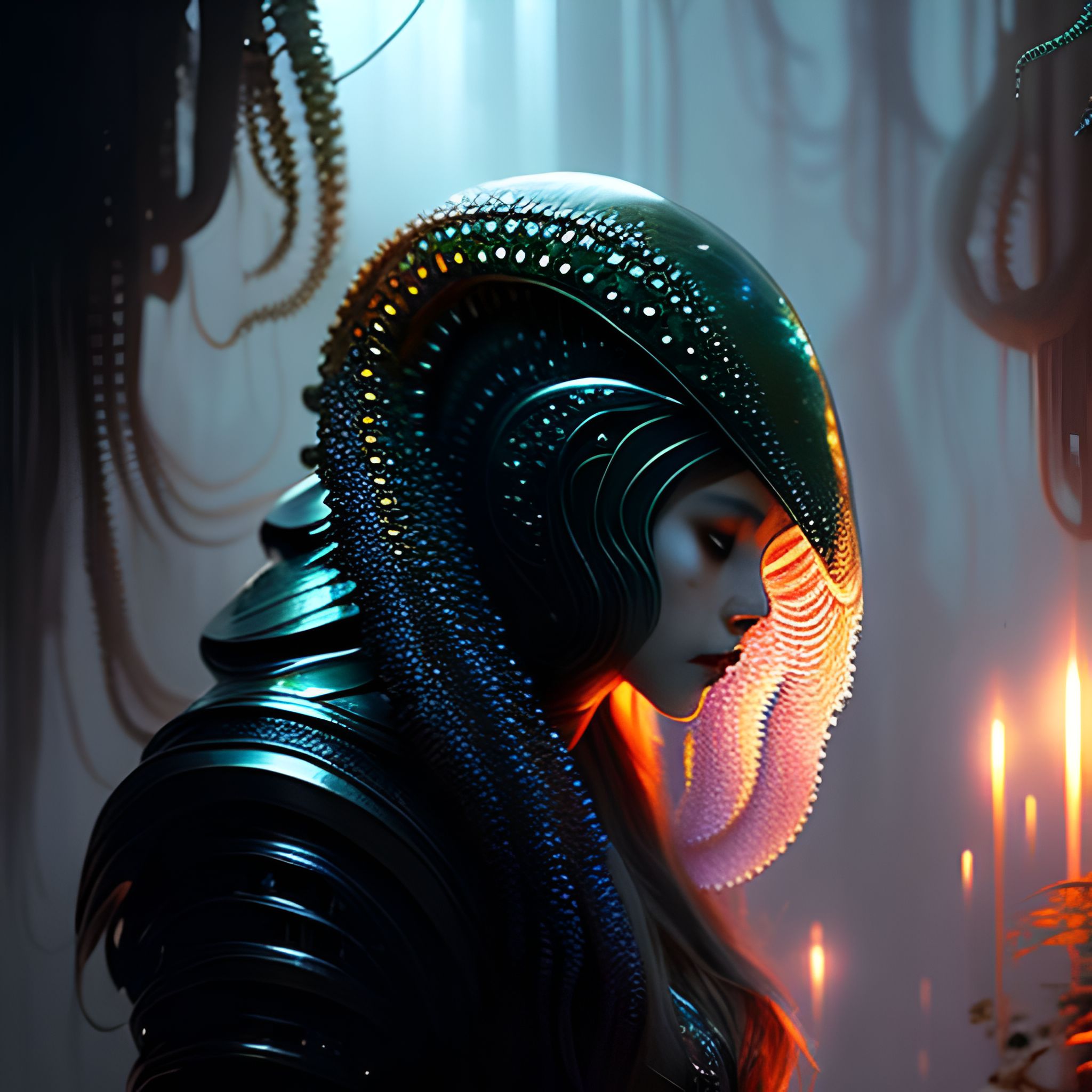 wobbly-loris505: Human fish alien octopus squid person face guy ...