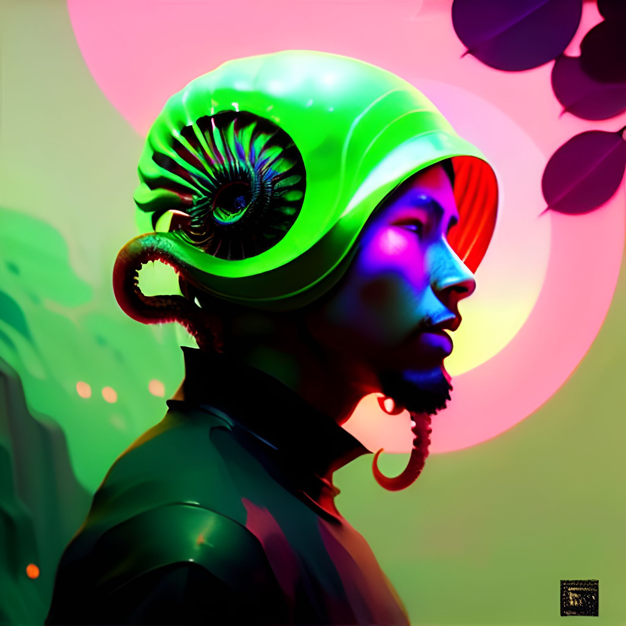 wobbly-loris505: Human fish alien octopus squid person face guy ...