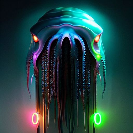 wobbly-loris505: Human fish alien octopus squid person face guy ...