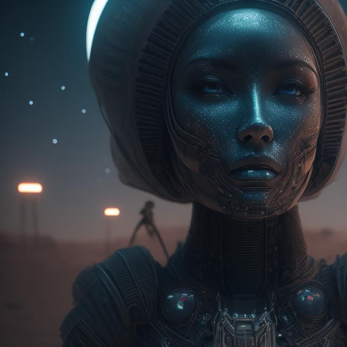 big-lu_310: an enchantingly hauntingly beautiful android woman ...