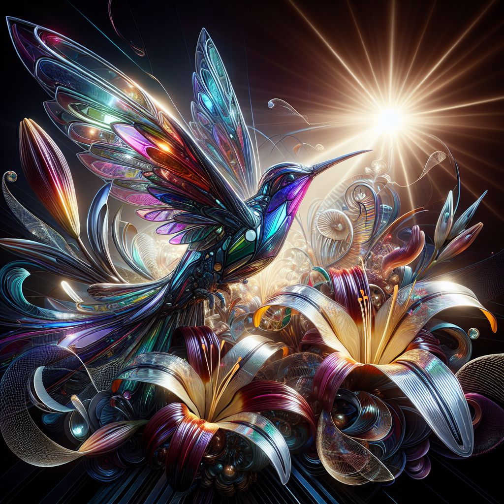 Foul-Rabbit: transparent iridescence. spectacular iridescent ...