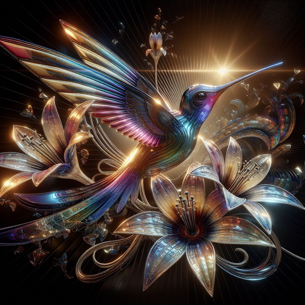 Foul-Rabbit: transparent iridescence. spectacular iridescent ...