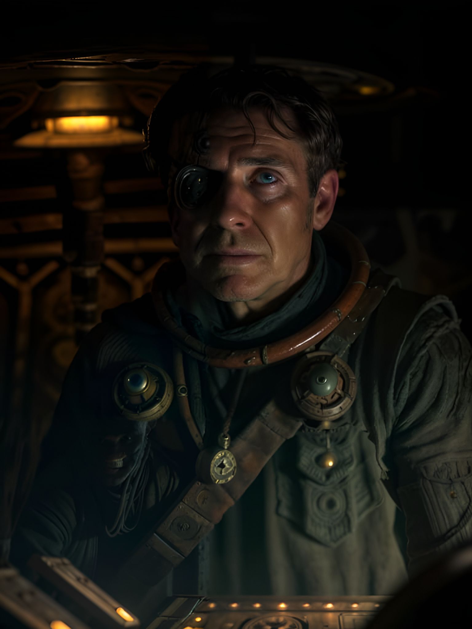 addison: Deep within the labyrinthine decks of an ancient starship, a ...