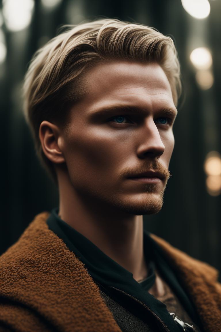 aryapratm: Erling Haaland as Thor son of Odin, Asgard Place, extremely ...