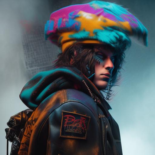 Reck_on-ing: /punk rocker, portrait, Dreaming about better days to come ...