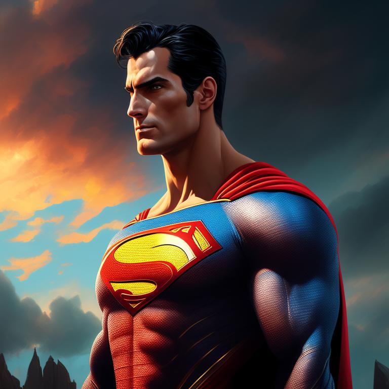 zany-ape528: DC Comics Superman. He's fit and toned, but not bulky.