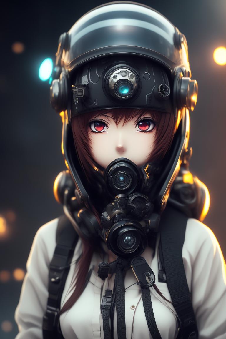 Anime Gas Mask Render