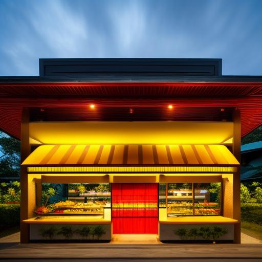 Fast Food Restaurant Exterior Design