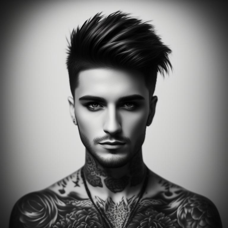 defiant-wren995: Realistic attractive male german emo singer