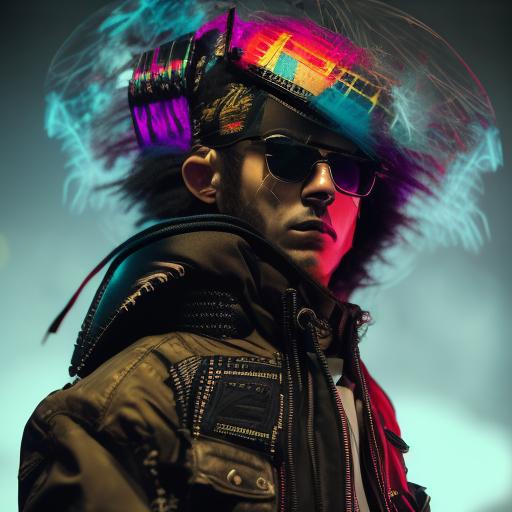 Reck_on-ing: /punk rocker, portrait, Dreaming about better days to come ...