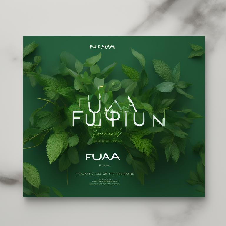 baggy-gnat532: The text "FUA Pure Plant Pours" is elegantly crafted ...