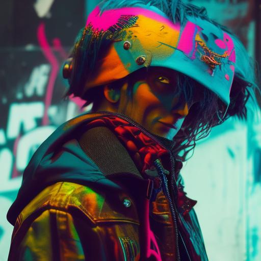 Reck_on-ing: /punk rocker, portrait, Dreaming about better days to come ...