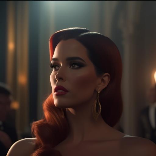 slim-cat957: Jessica Rabbit, full perfect body portrait, realistic,hd